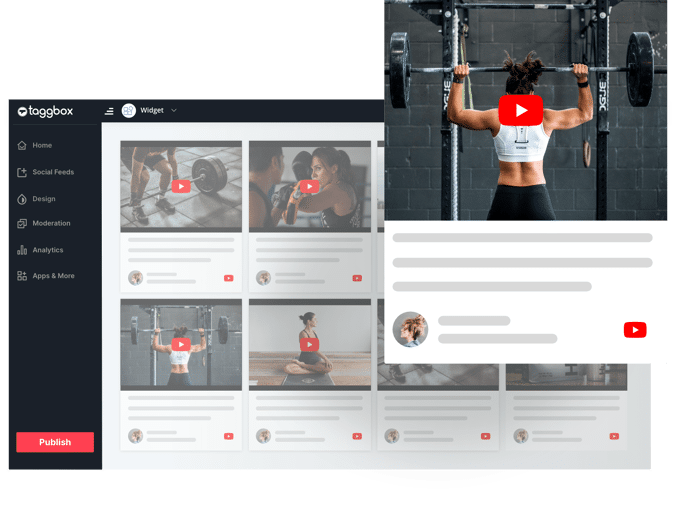 Create a YouTube widget for your website - Fast & Responsive
