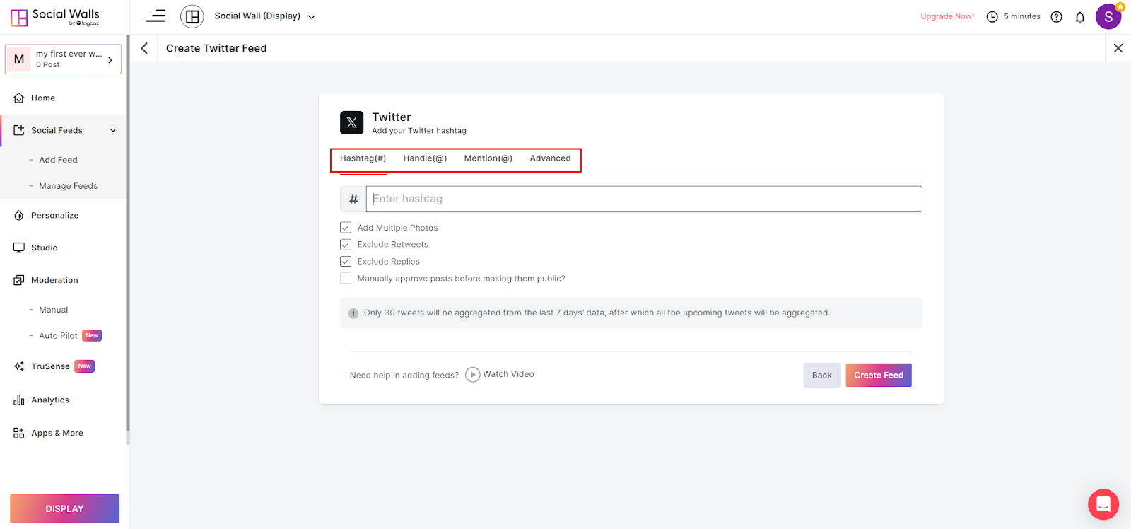 How to Display Live Twitter Feed For Events, Websites, & More
