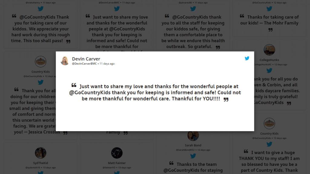 Taggbox Display Helping to Boost Morale During Covid-19