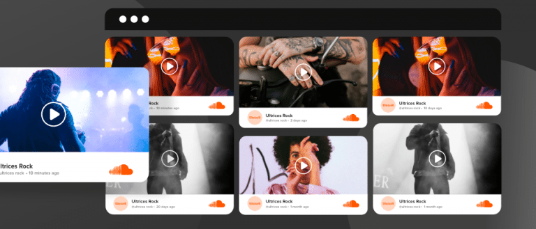 How To Embed Soundcloud Widget On Website - Taggbox Blog