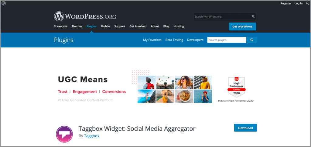Introducing Taggbox Widget WordPress Plugin
