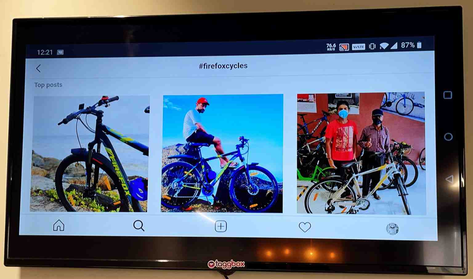 Cast Instagram Live on TV Screens Via Hashtags, Mentions, Handles