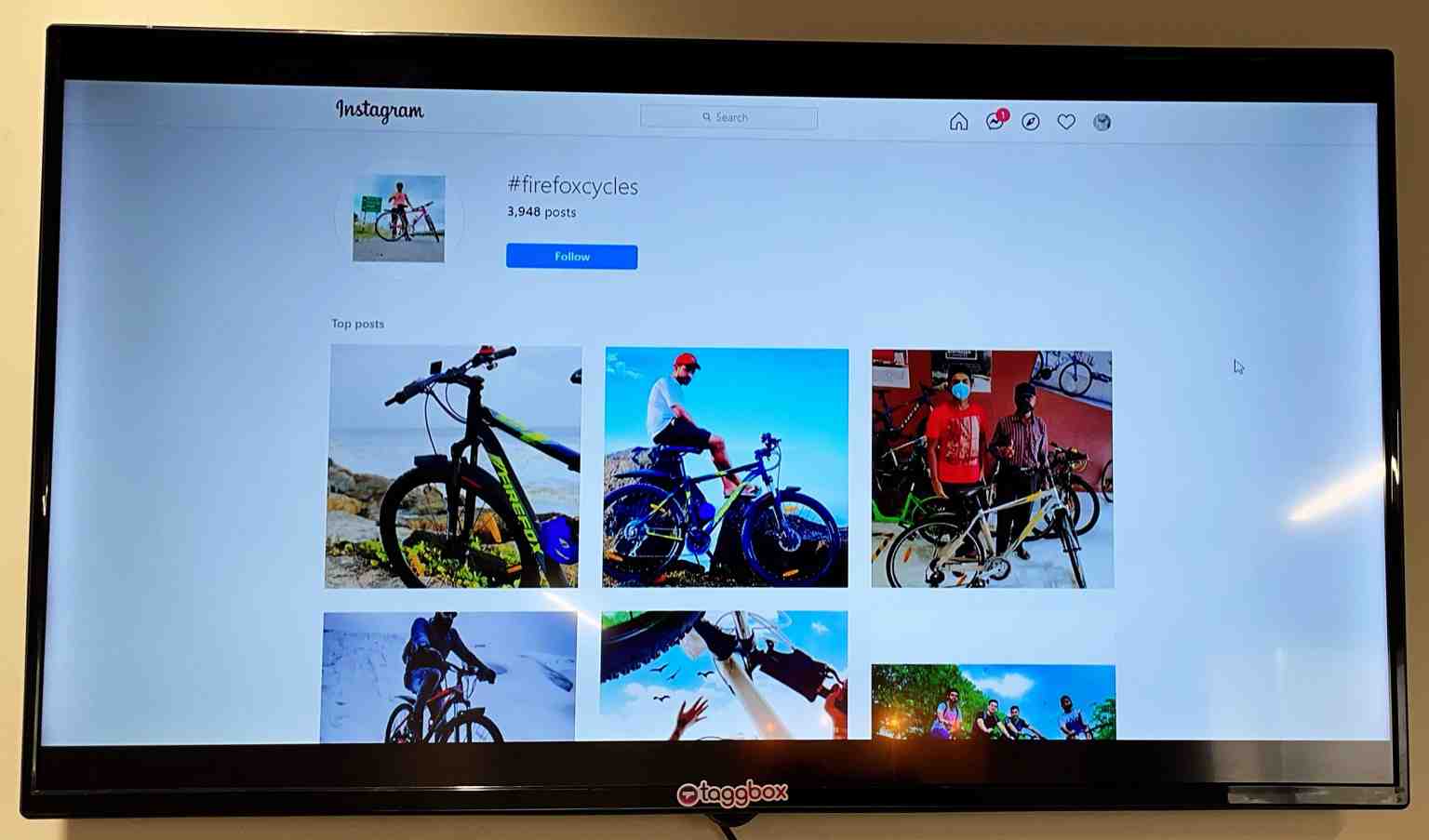 Cast Instagram Live on TV Screens Via Hashtags, Mentions, Handles