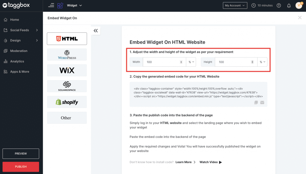 How To Embed Google Reviews On Any Website For Free - Taggbox