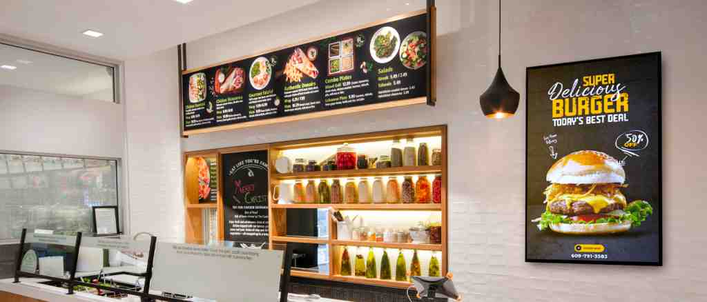 7 Effective Ideas & Benefits of Restaurant Digital Signage