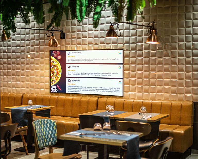 7 Effective Ideas & Benefits of Restaurant Digital Signage