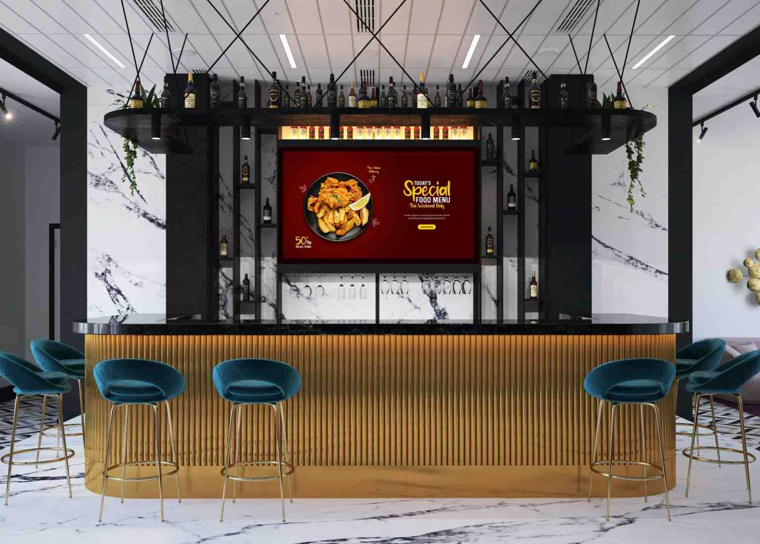 7 Effective Ideas & Benefits of Restaurant Digital Signage