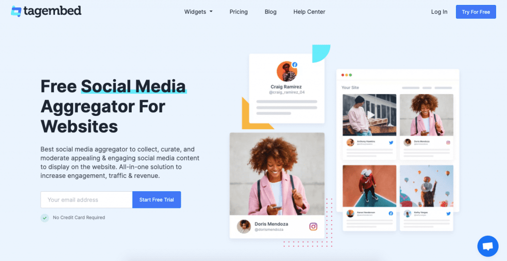 7 Best Social Media Feed Plugins For WordPress - Taggbox Widget