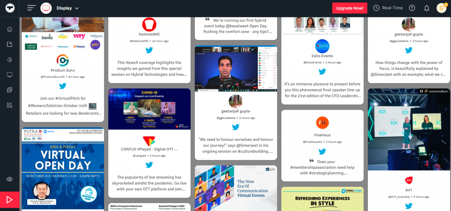 Taggbox Display & GEVEME - A Collaboration for The Future of Events