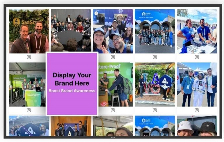 Ideas to Boost Sponsorship with Live Social Walls - Taggbox Blog