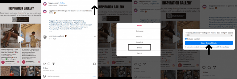 How To Embed Instagram Videos On Your Website?