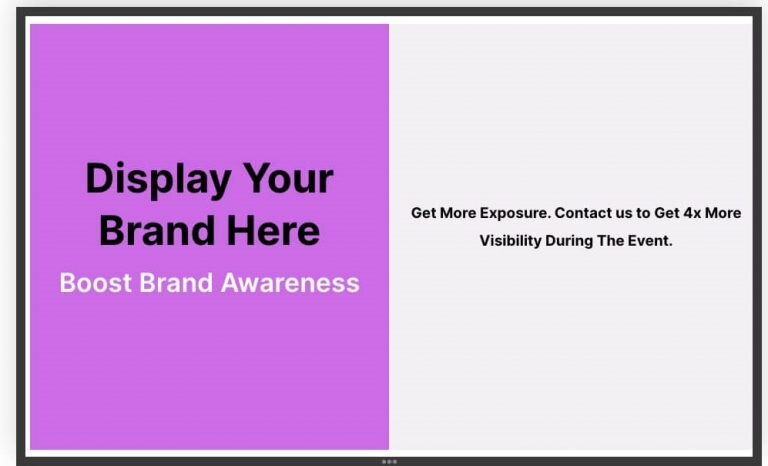 Ideas to Boost Sponsorship with Live Social Walls - Taggbox Blog