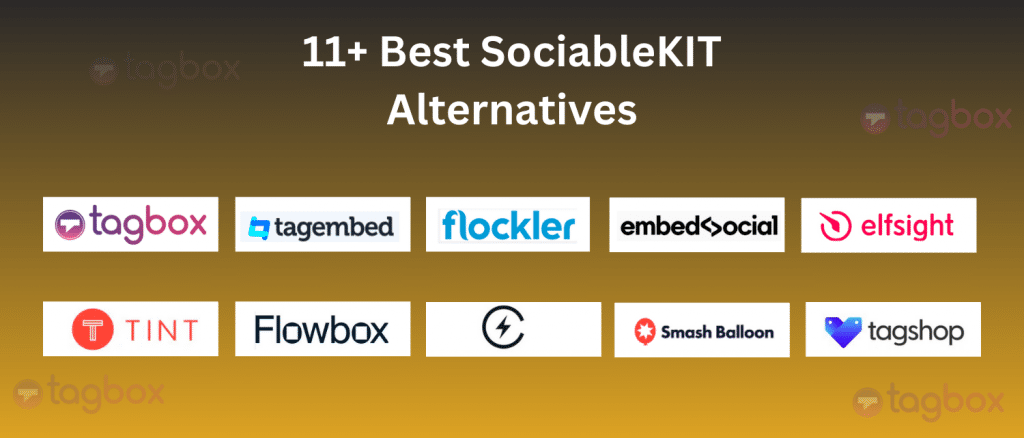 11+ Best SociableKIT Alternatives and Competitors [2025 ]