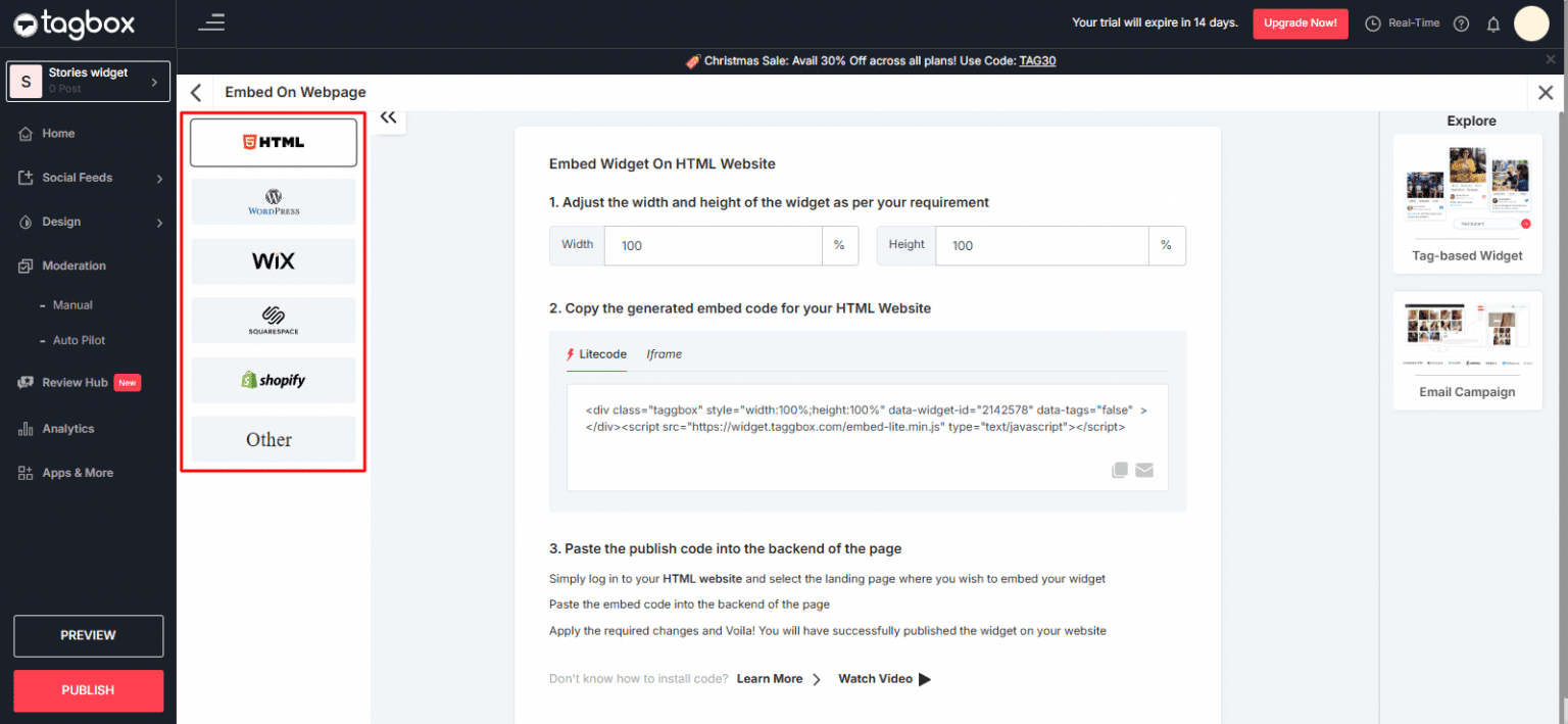 Embed Instagram Hashtag Feed On Website in 2025