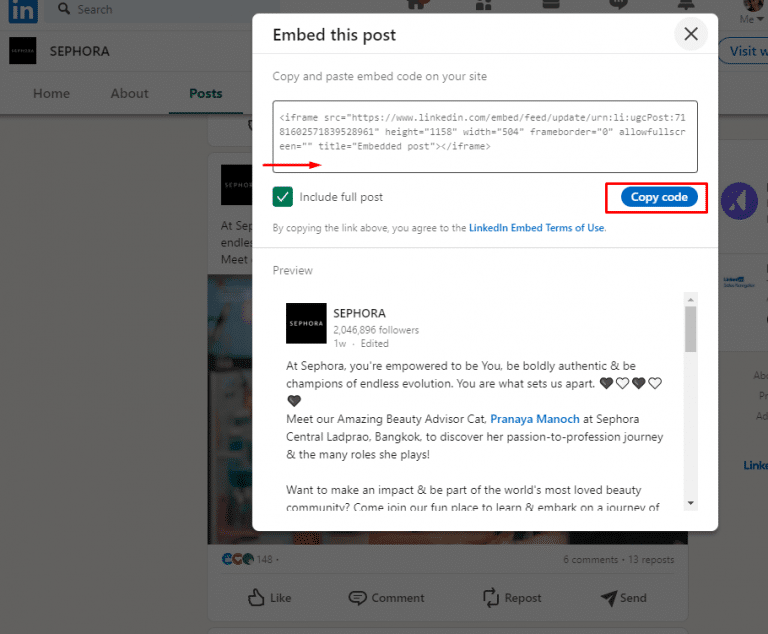 Embed LinkedIn Feed On Website via Official API [2025 Edition]
