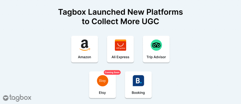 Taggbox Launched 5 New Platforms to Collect More UGC