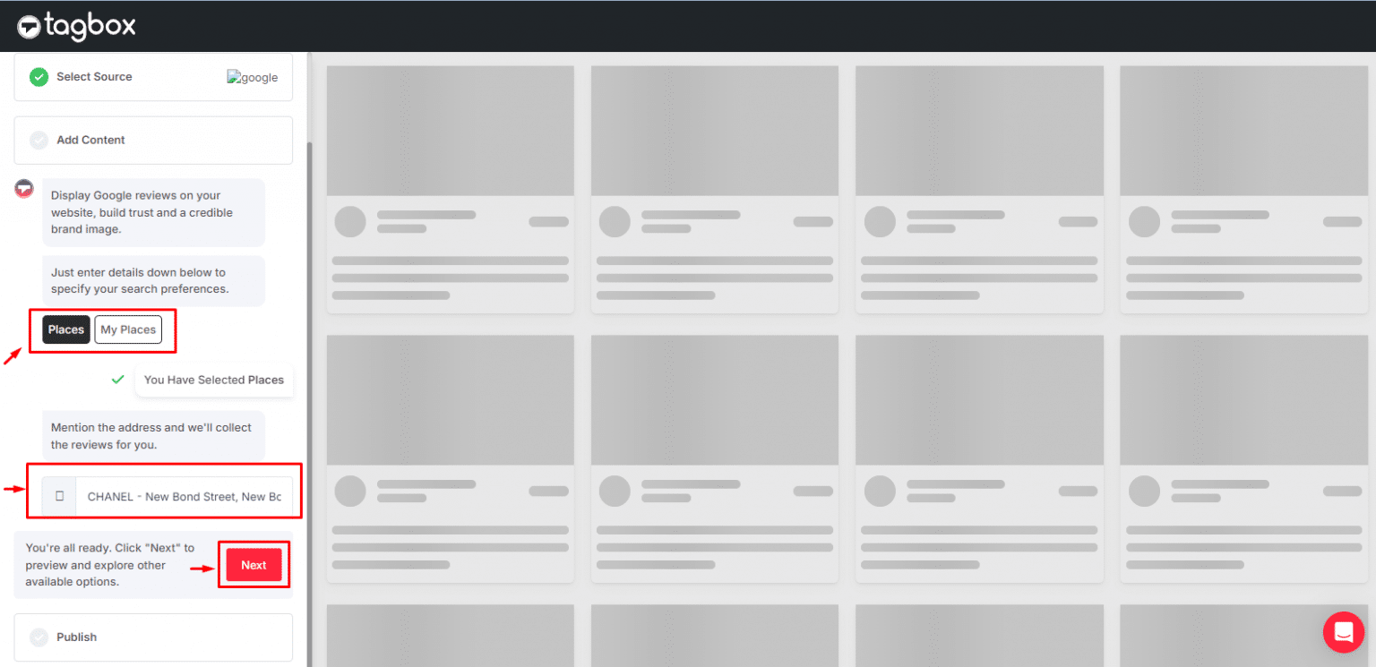 How to Embed Google Reviews in HTML Website? - Tagbox