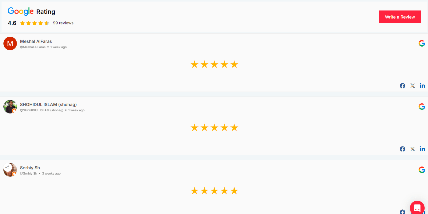 How to Embed Google Reviews in HTML Website? - Tagbox
