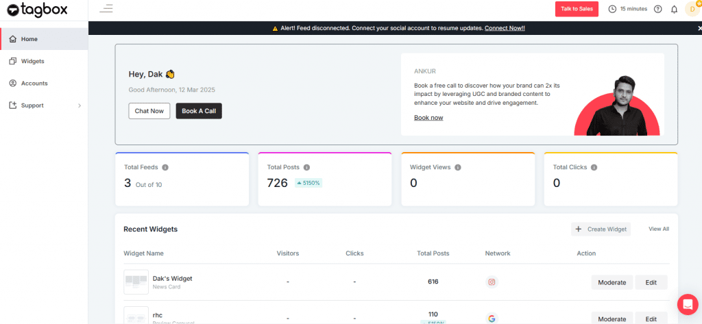 Cómo usar AI Writer en Taggbox gratis: fácil y rápido