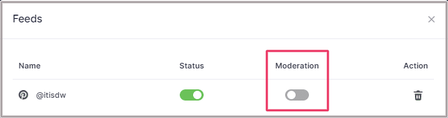 How To Use Moderation Panel In Taggbox Widget Taggbox Support
