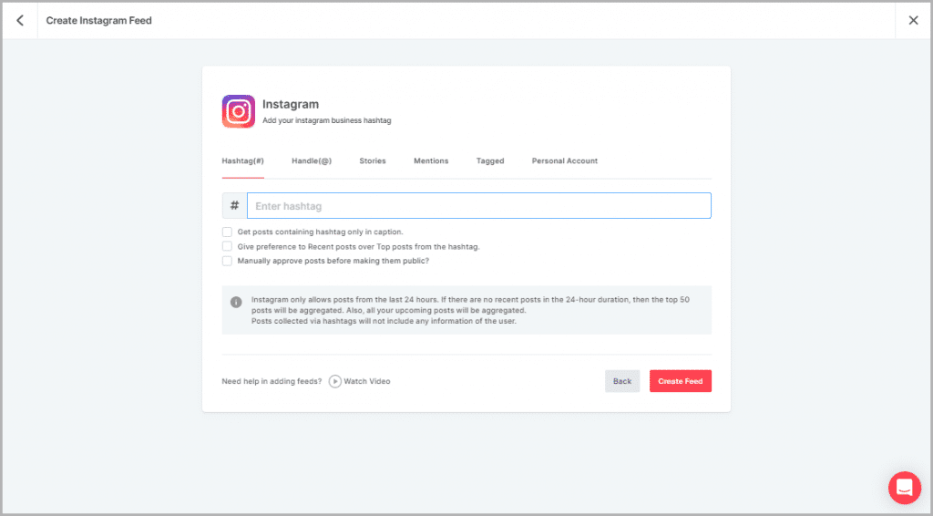Embed Instagram Slideshow Widget On Website - Taggbox Support
