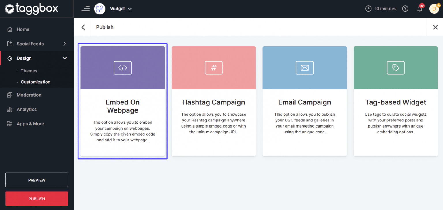 How To Embed Social Media Feed On Sharepoint Pages? - Taggbox Support