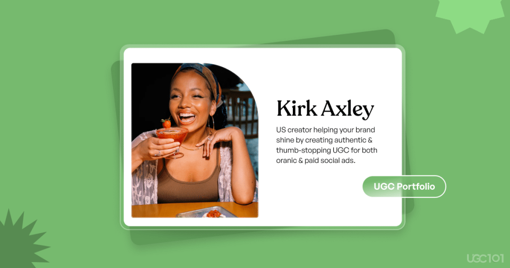 8 UGC portfolio examples & How to Make Yours